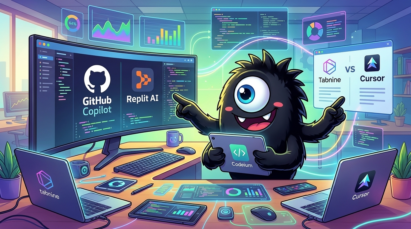 Cursor vs Replit AI vs GitHub Copilot vs Tabnine: AI Coding Assistants ...